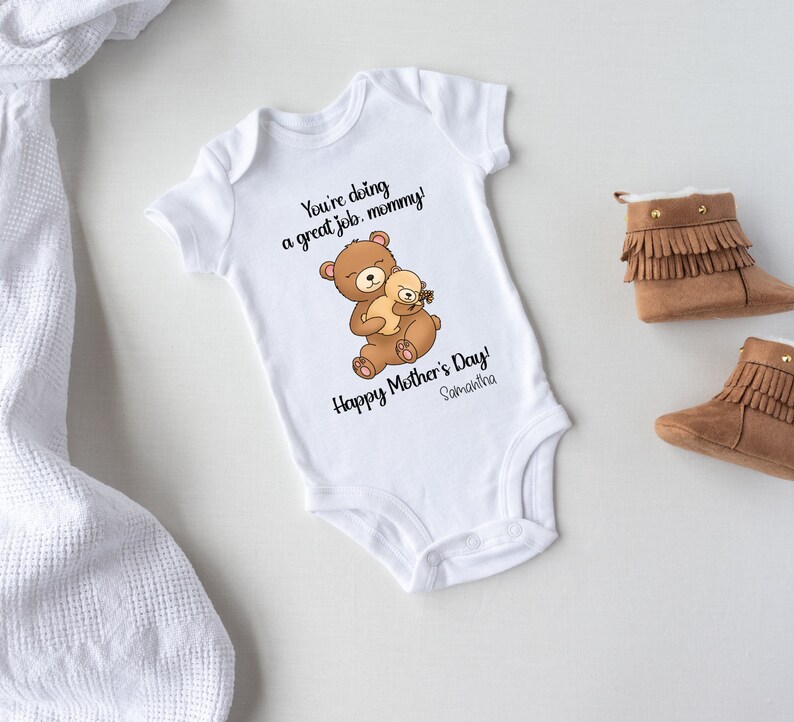 You're Doing a Great Job Mommy Baby Onesie® Mother's - Etsy