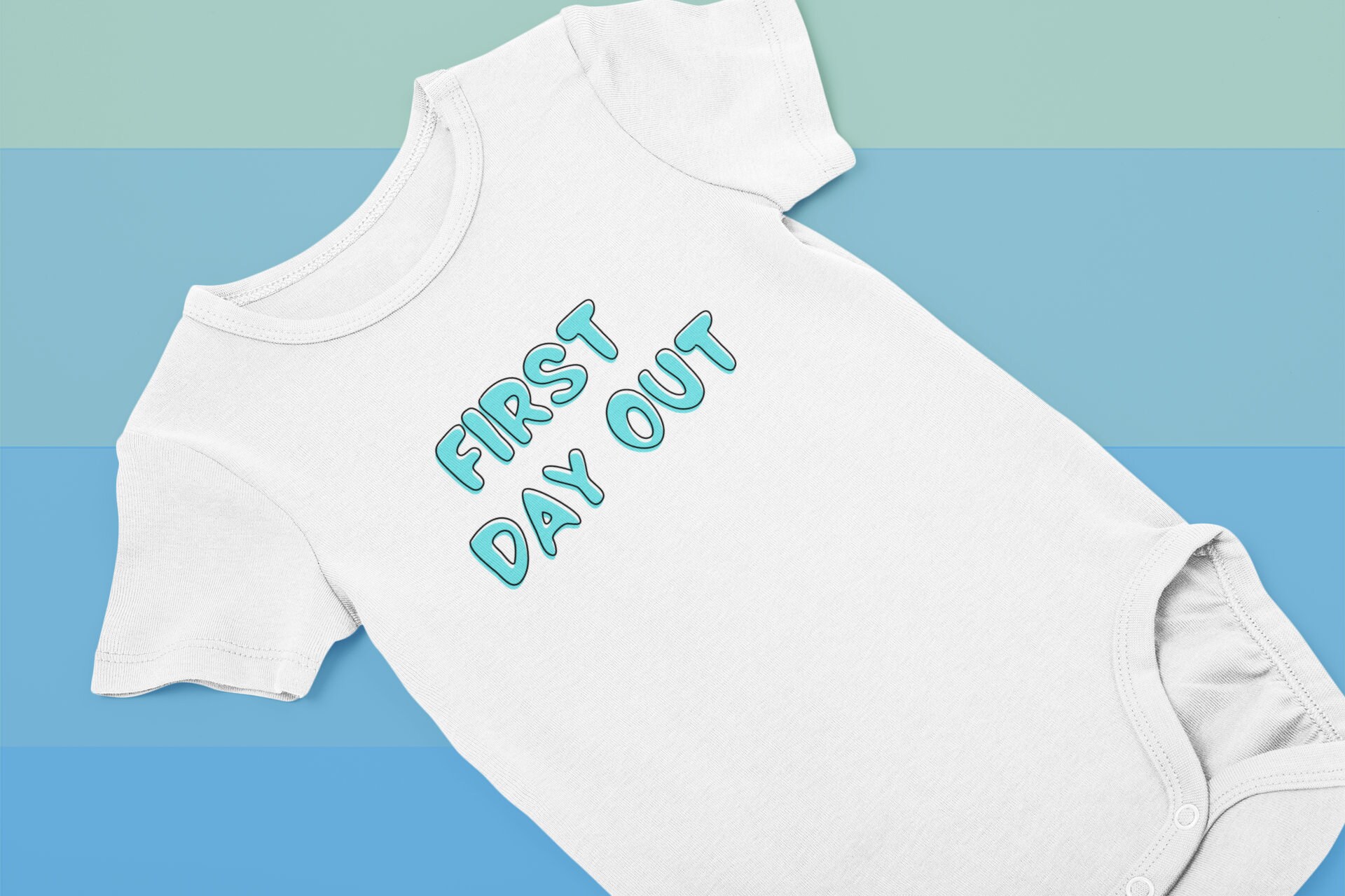 First Day Out Onesie® First Day Baby Onesie® New Born Baby - Etsy