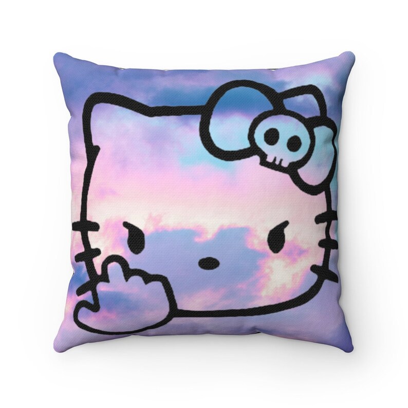 Hello kitty middle finger pfp - barebooy