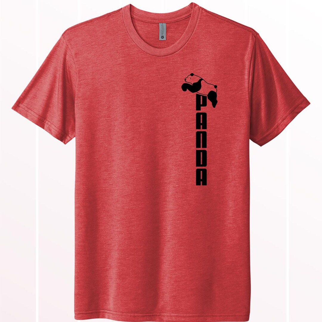 Panda Cute Logo Spoof Design in Black - Etsy