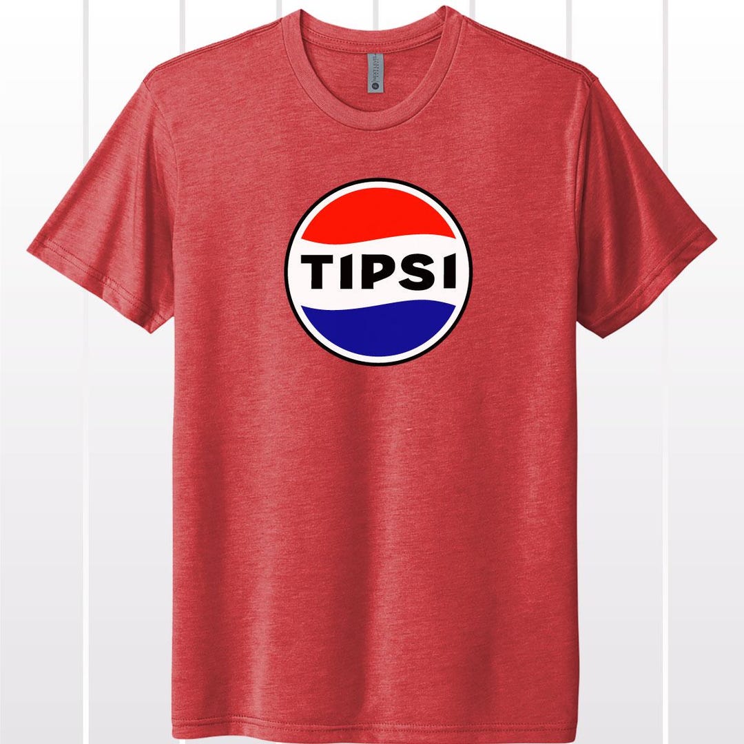 Tipsy Tipsi Funny Logo Parody Shirt - Etsy