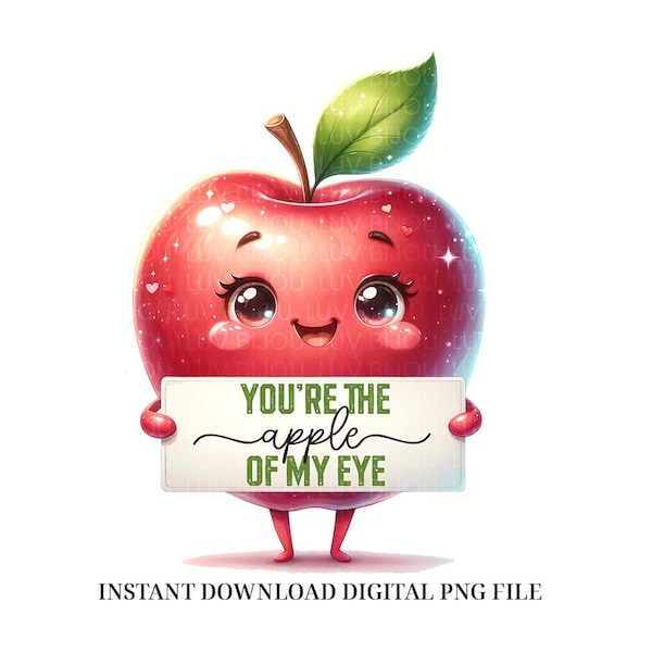 Apple Pun - Etsy