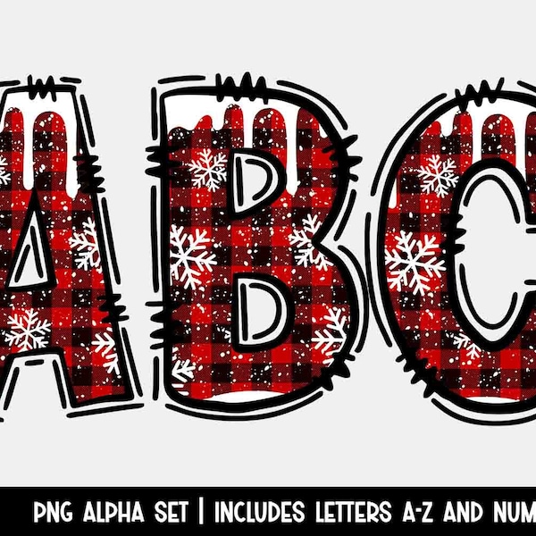 Winter Bulletin Board Letters Doodle - Etsy