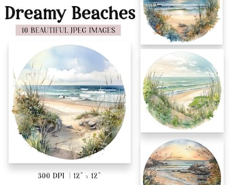 Beach Digital Paper Beach Textures Burlap Linen Jute Sea - Etsy