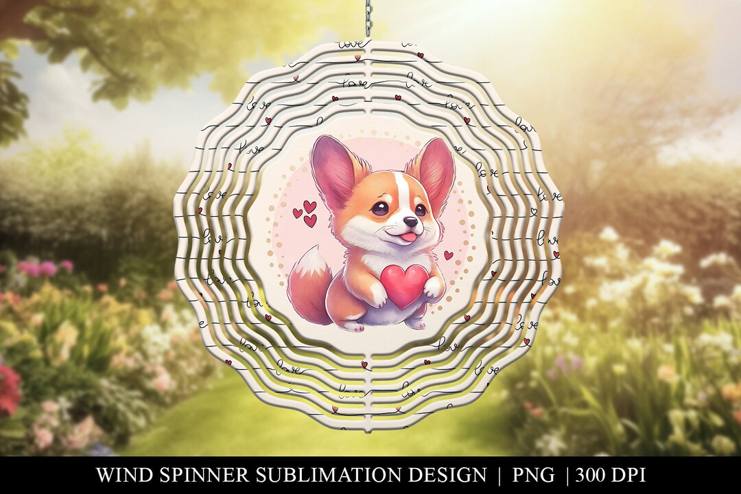 Valentine Wind Spinner PNG for Sublimation Valentine's - Etsy