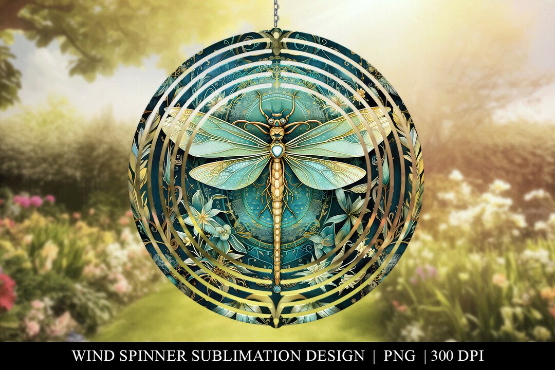 Wind Spinner Png Dragonfly, Hanging Spinners Png, Digital Download ...