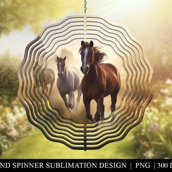 Horse Windspinner Png - Etsy