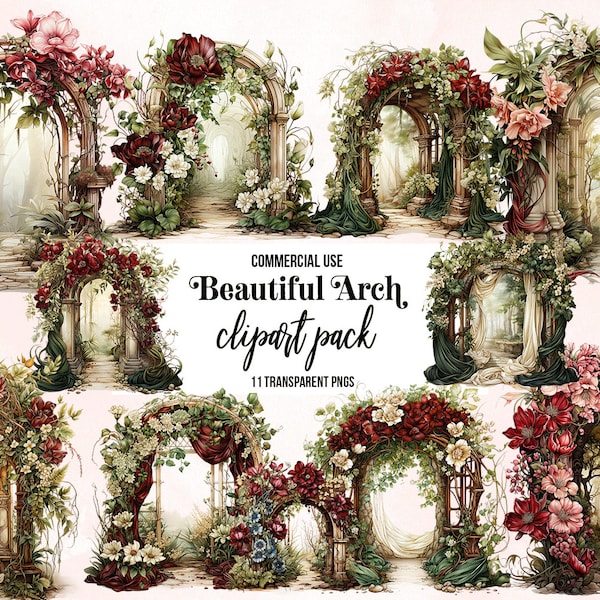 Wedding Floral Arch - Etsy