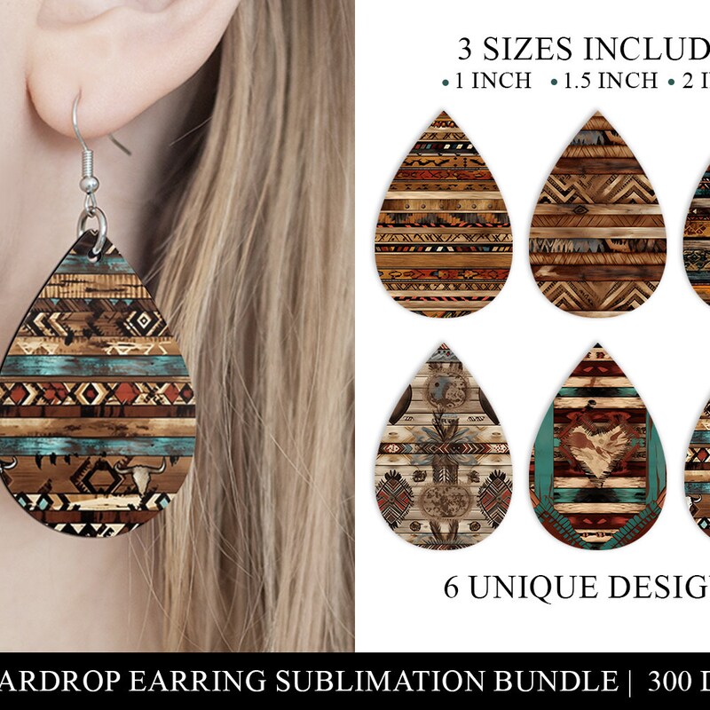 Western Earrings - Etsy