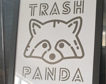 Trash Panda Svg - Etsy