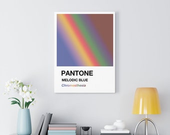 Melodic Blue Album Cover Poster - Etsy Hong Kong