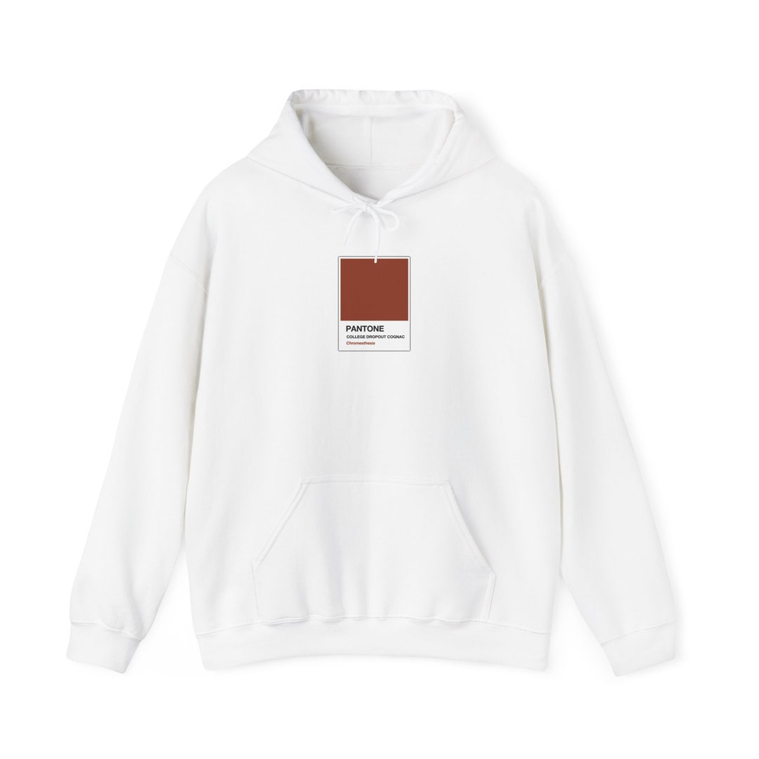 Kanye West Hoodie College Dropout Color Card Sweatshirt Album Cover Art ...