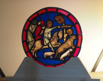 Devil Stained Glass - Etsy