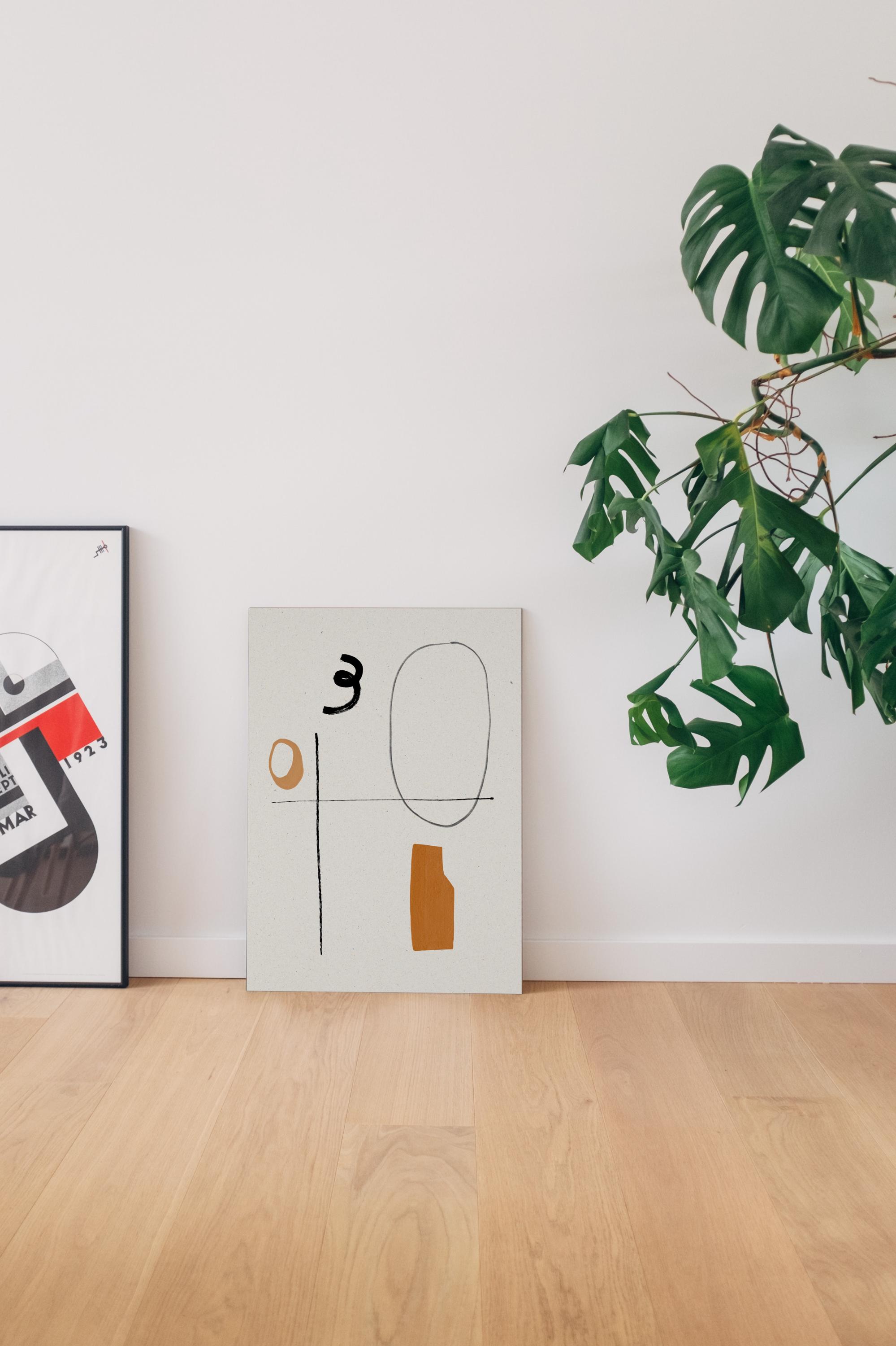 Organic Shape Wall Art, Hand Drawn Art, Abstract Printable Art ...
