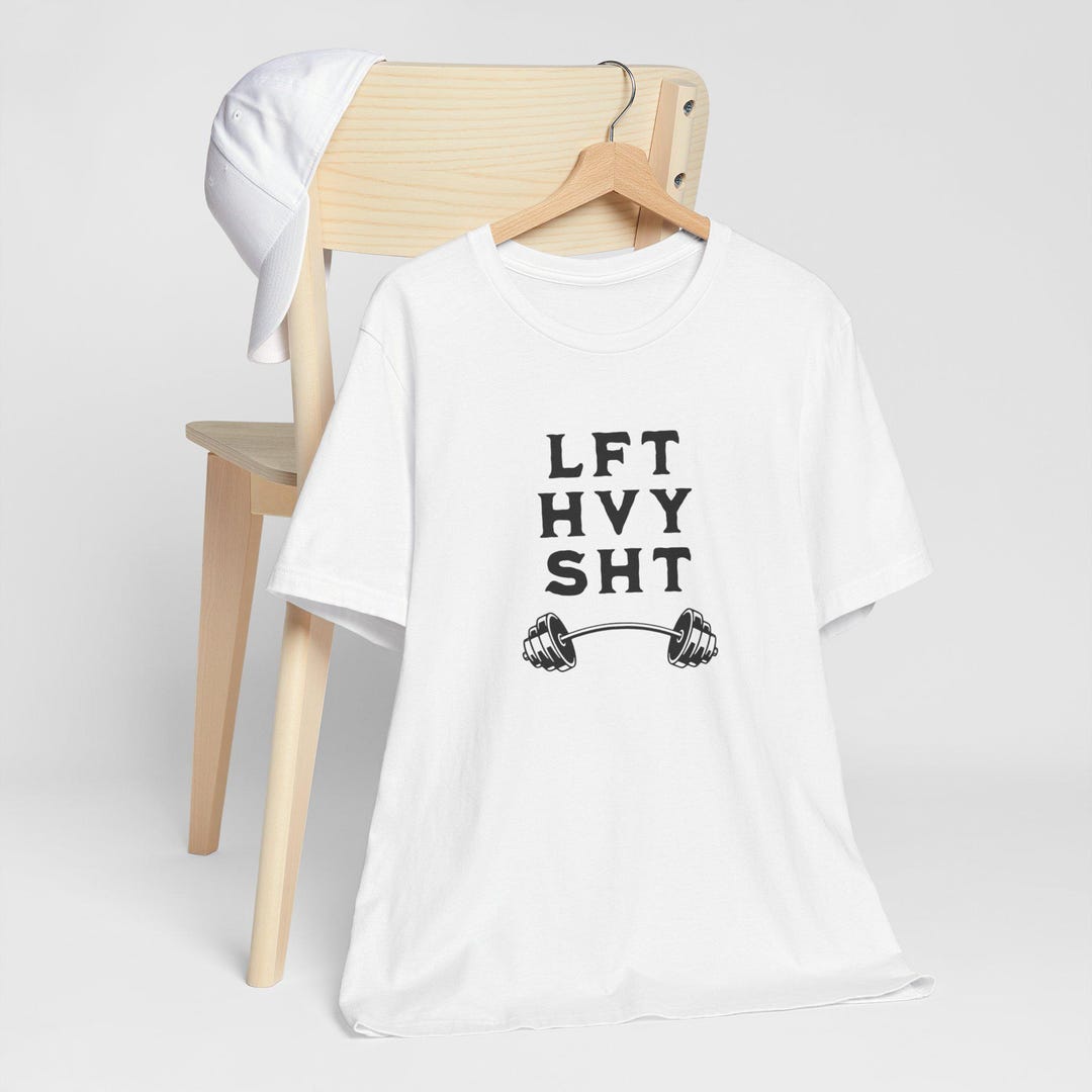 Funny Weight Lifting Shirt, LFT HVY SHT Shirt, Unisex Workout Shirt, Barbell Shirt - Etsy