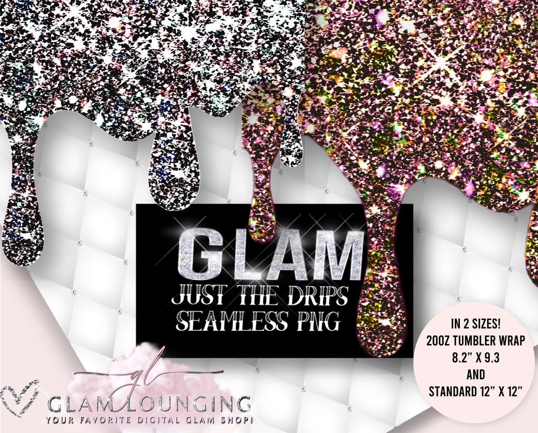Glam PNG SVG Clipart, Bling Clipart, Digital Planner, Girly, Sparkly ...