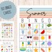 Summer Bingo for Kids, Printable Summer Bingo, Summer Activities for ...