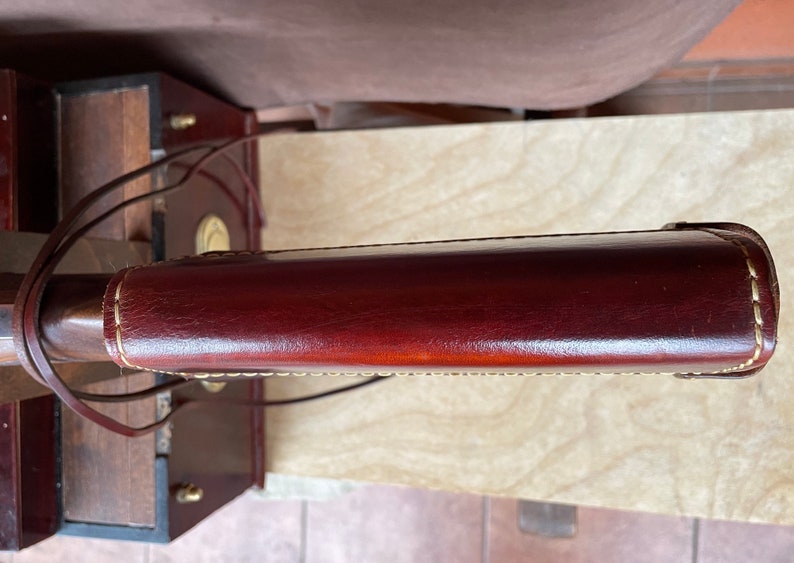 Custom Leather Rifle Stock Cover With Cheek Riser for Shiloh | Etsy