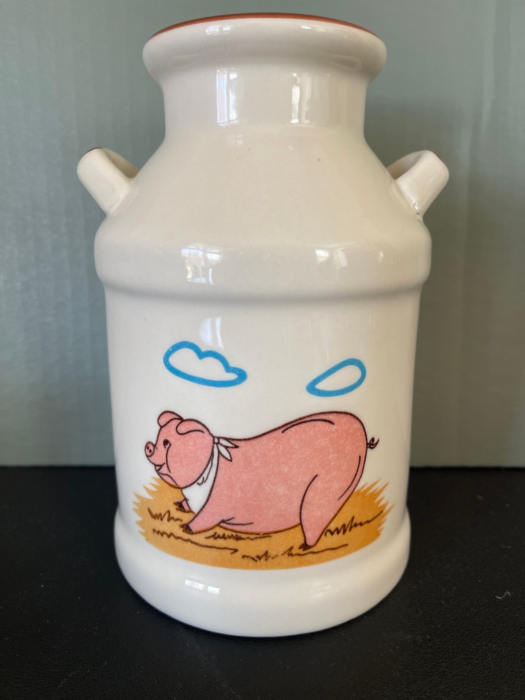 Vintage Ceramic Milk Jug - Etsy