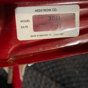 Vintage Hedstom Tricycle Model Number 3011 - Etsy