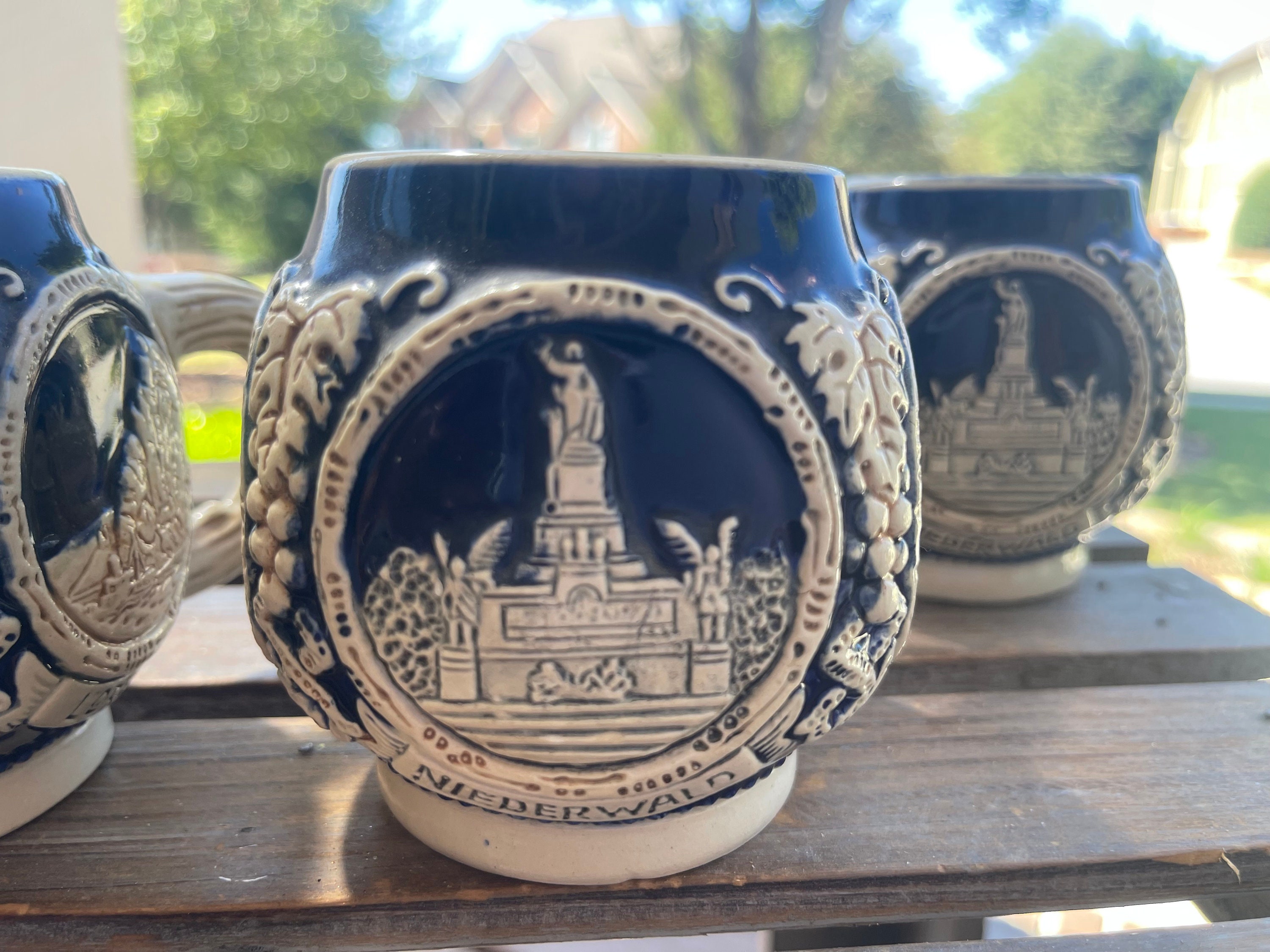 Small Collectible German Steins Set of Four - Etsy