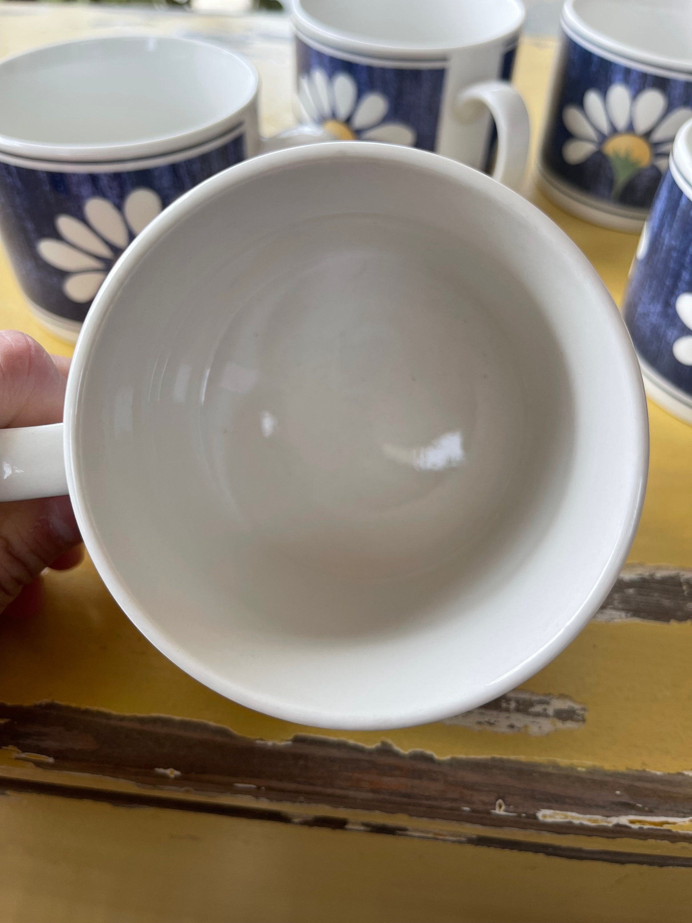 Oneida Spring Daisy Coffee/teacup Set of Eight - Etsy