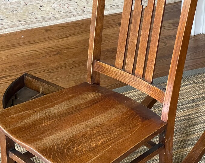 Antique Sewing Rocking Chair by Phoenix Chair Co. - Etsy