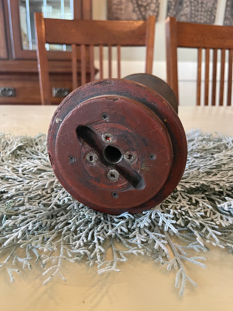 Vintage Industrial Spools Set of Three - Etsy