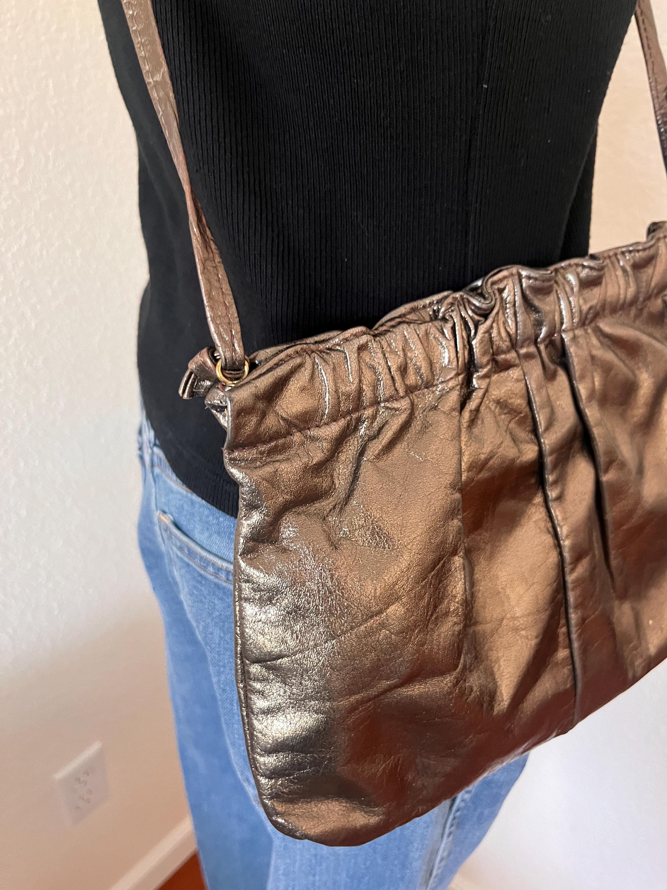 Bronze Crossbody Purse - Etsy