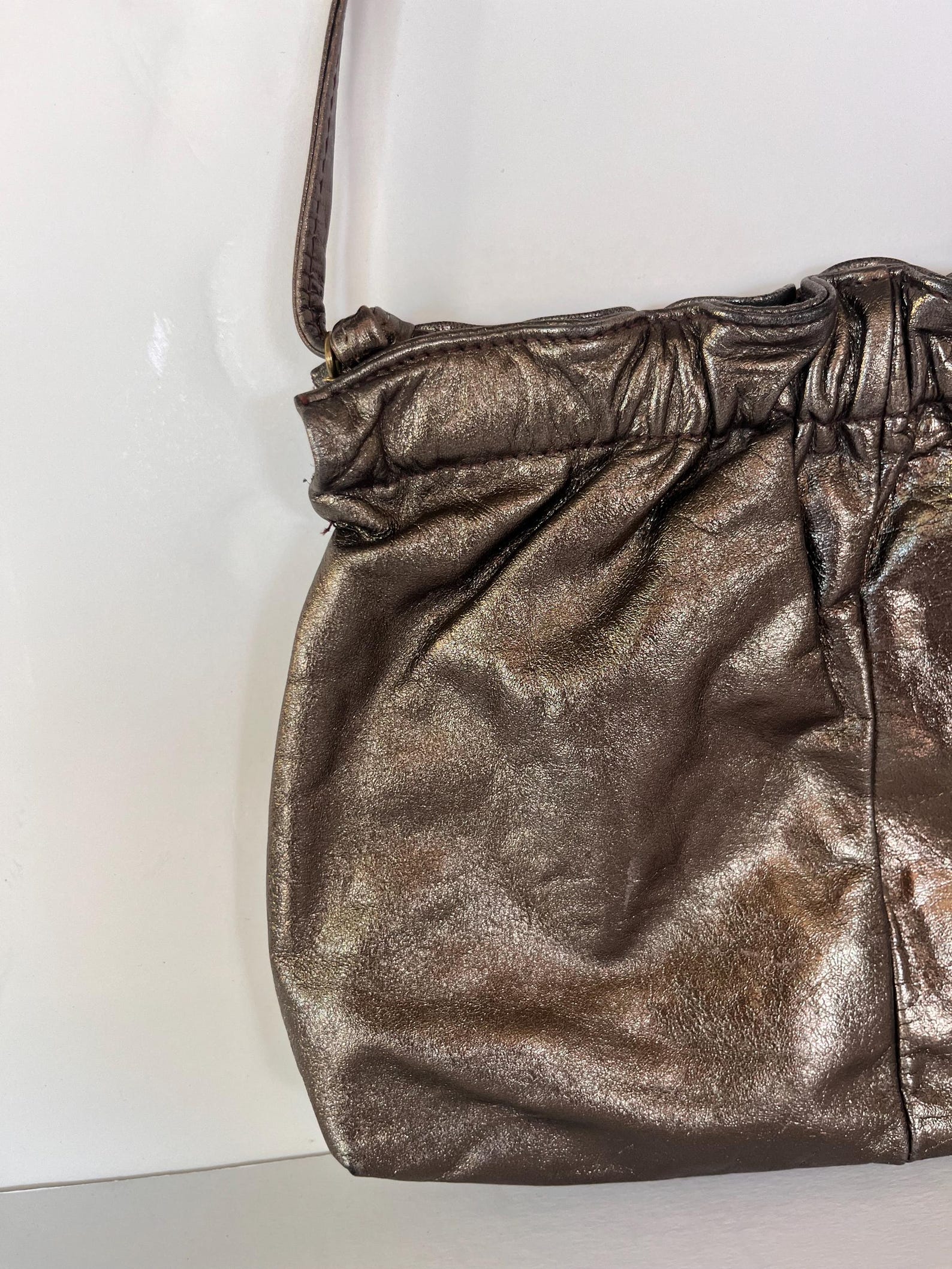 Bronze Crossbody Purse - Etsy