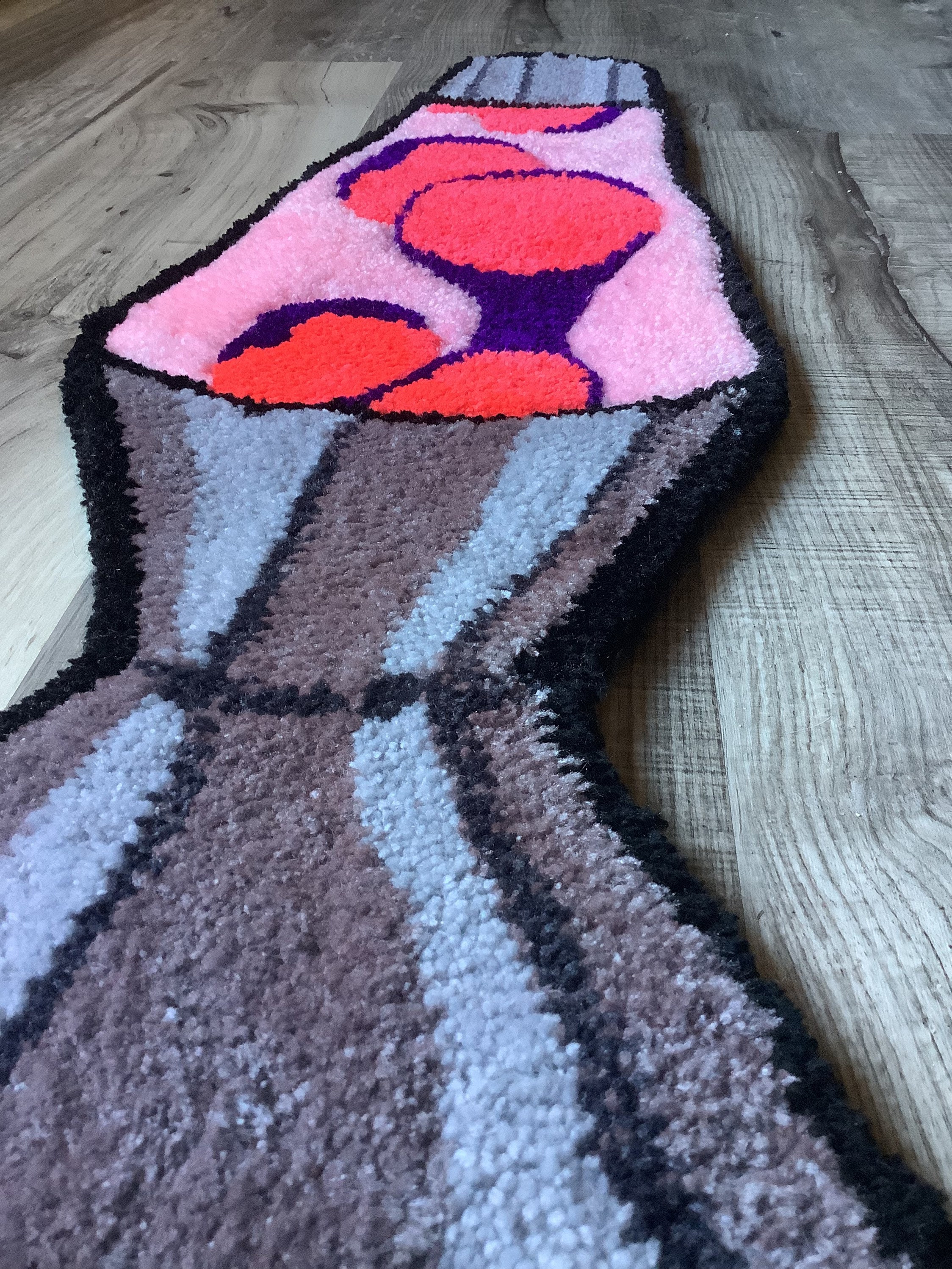 Retro Lava Lamp Wall Rug - Etsy