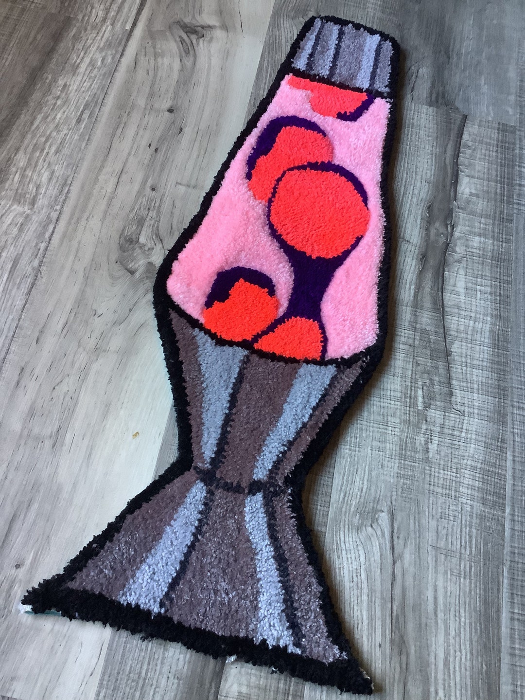 Retro Lava Lamp Wall Rug - Etsy