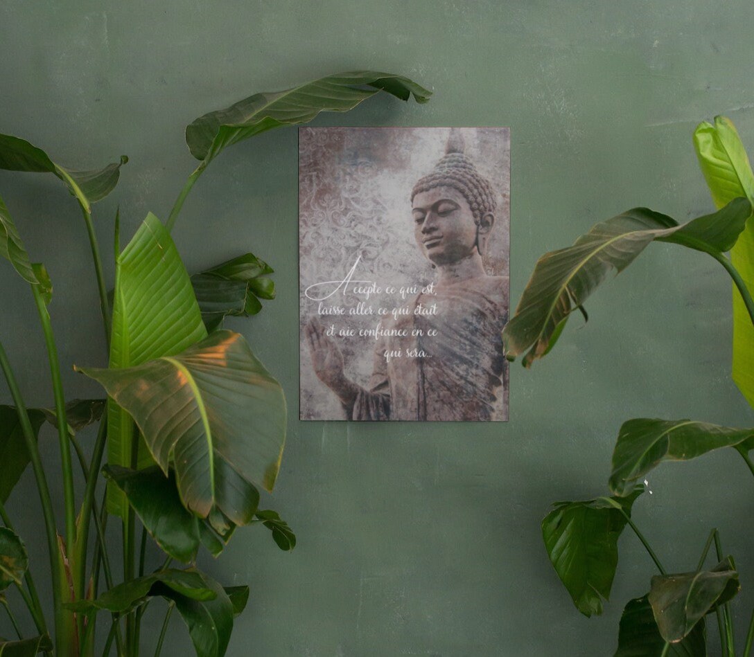 Buddha Quote Poster for Zen Wall Decoration Yoga Meditation - Etsy