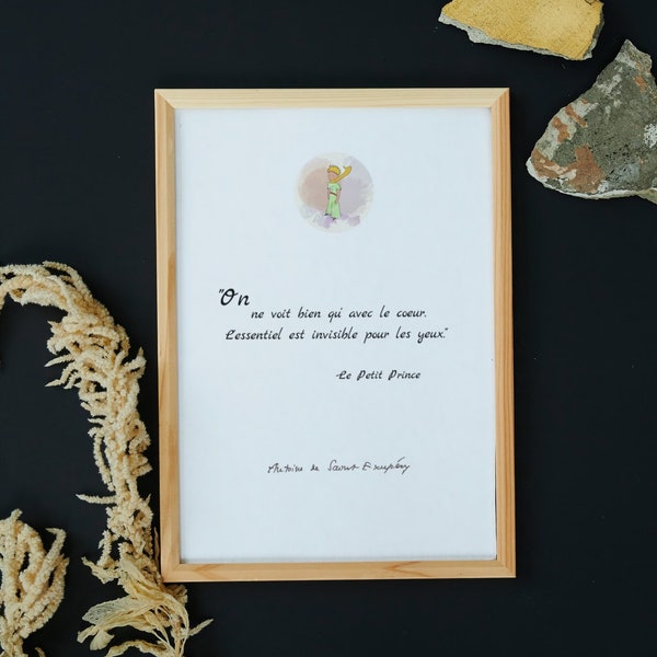 Little Prince Quotes - Etsy