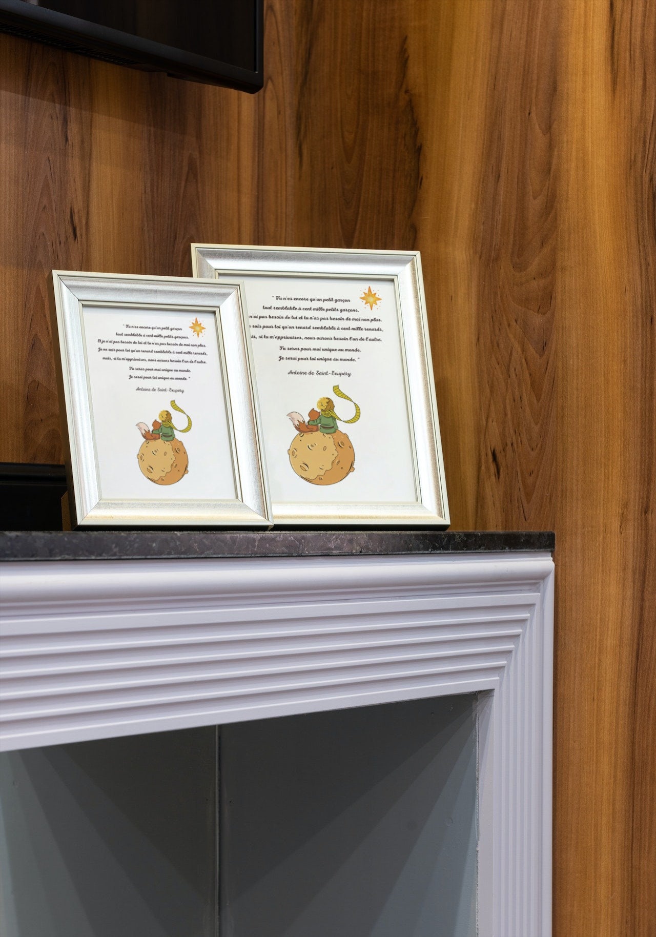 Printed Poster of Antoine De Saint Exupery Beautiful Quote From le ...