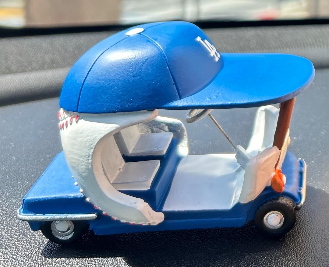 Dodgers Bullpen Cart 4x3 Inch Resin Figurine Wheels Don’t Turn - Etsy