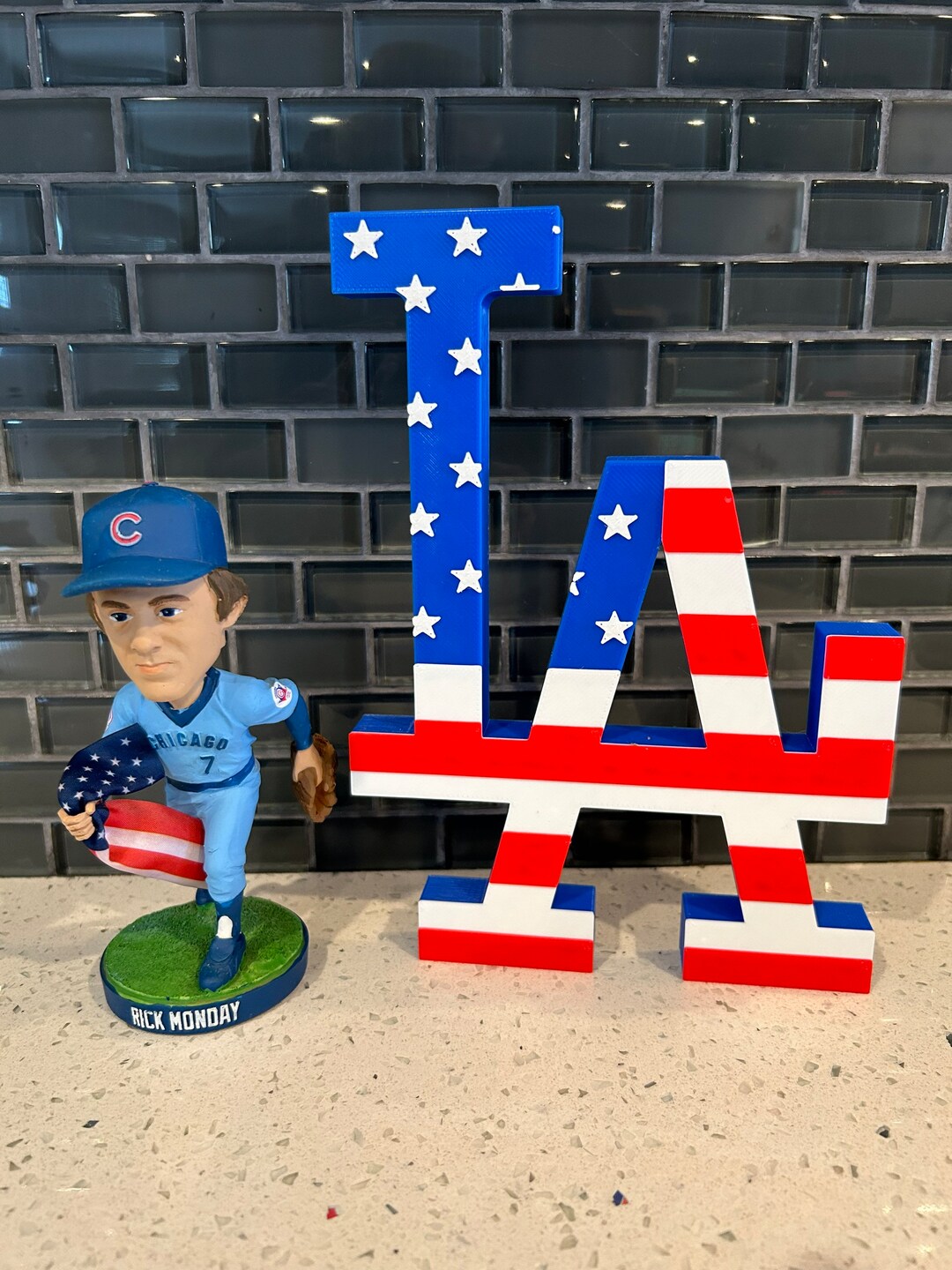 Los Angeles Dodgers LA USA Plastic 3D Sign 9x6.5 Inches. - Etsy