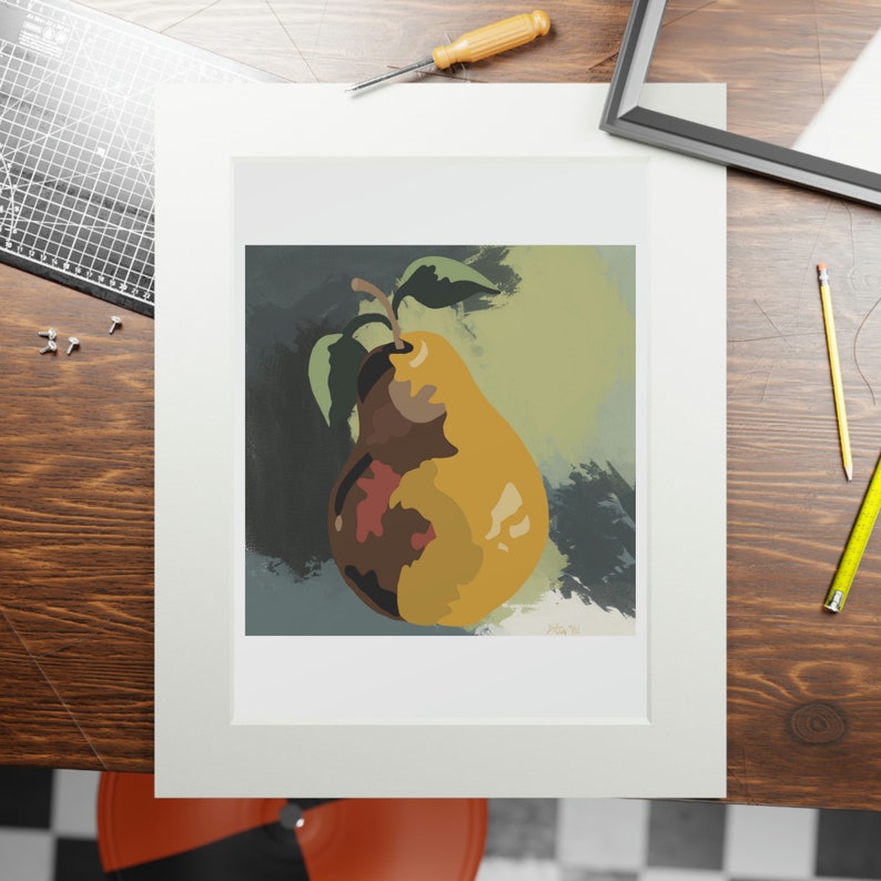 Handmade Hand Drawn Fine Art Prints passepartout Paper Frame - Etsy