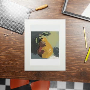 Handmade Hand Drawn Fine Art Prints passepartout Paper Frame - Etsy