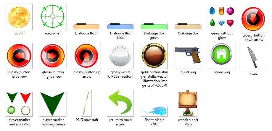 Games 2D PNG Images and Other Games Asset - Etsy