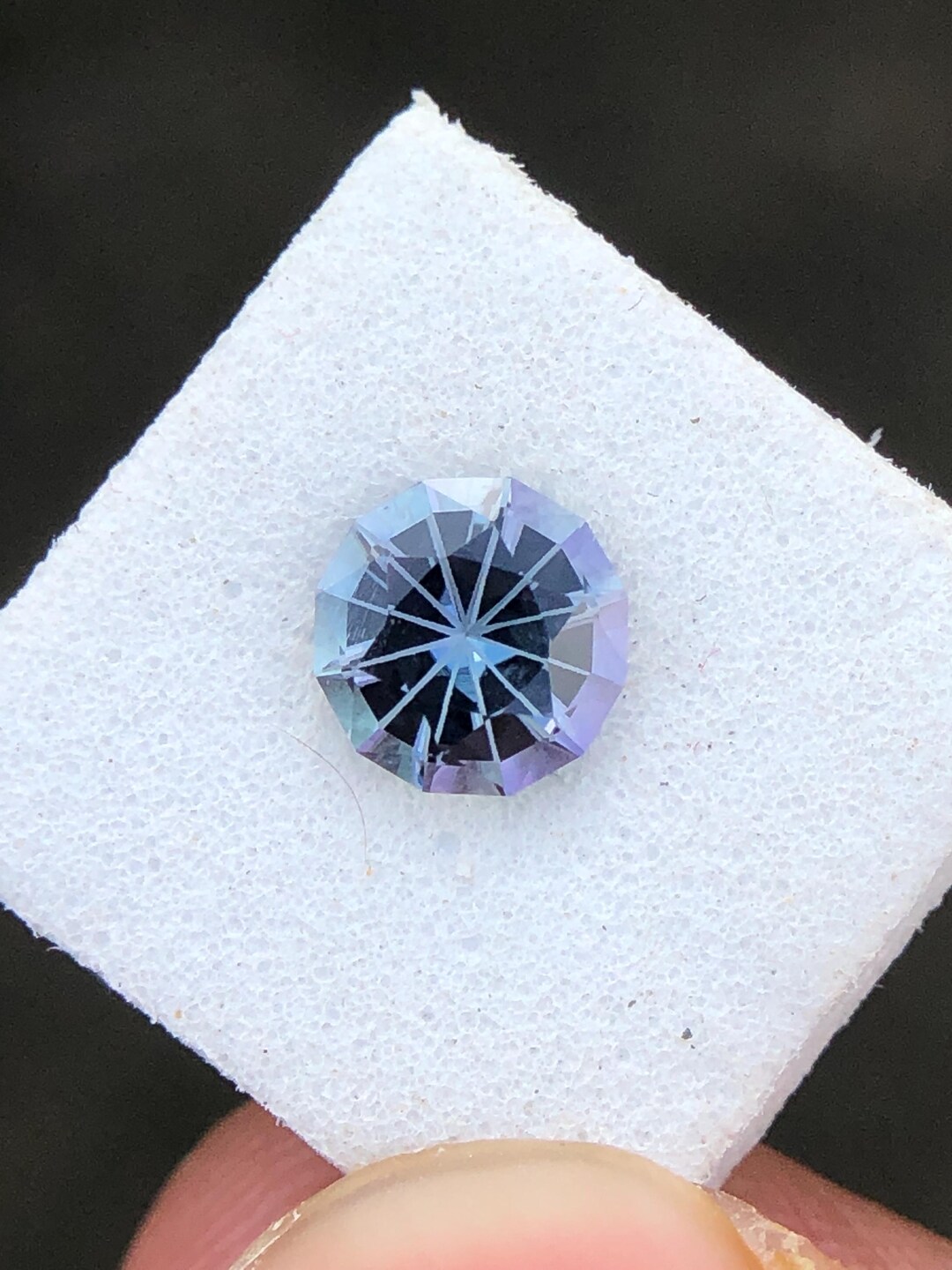 Natural Tanzanite, Special and Antiqe Cut Star With Beautful Pattern on ...