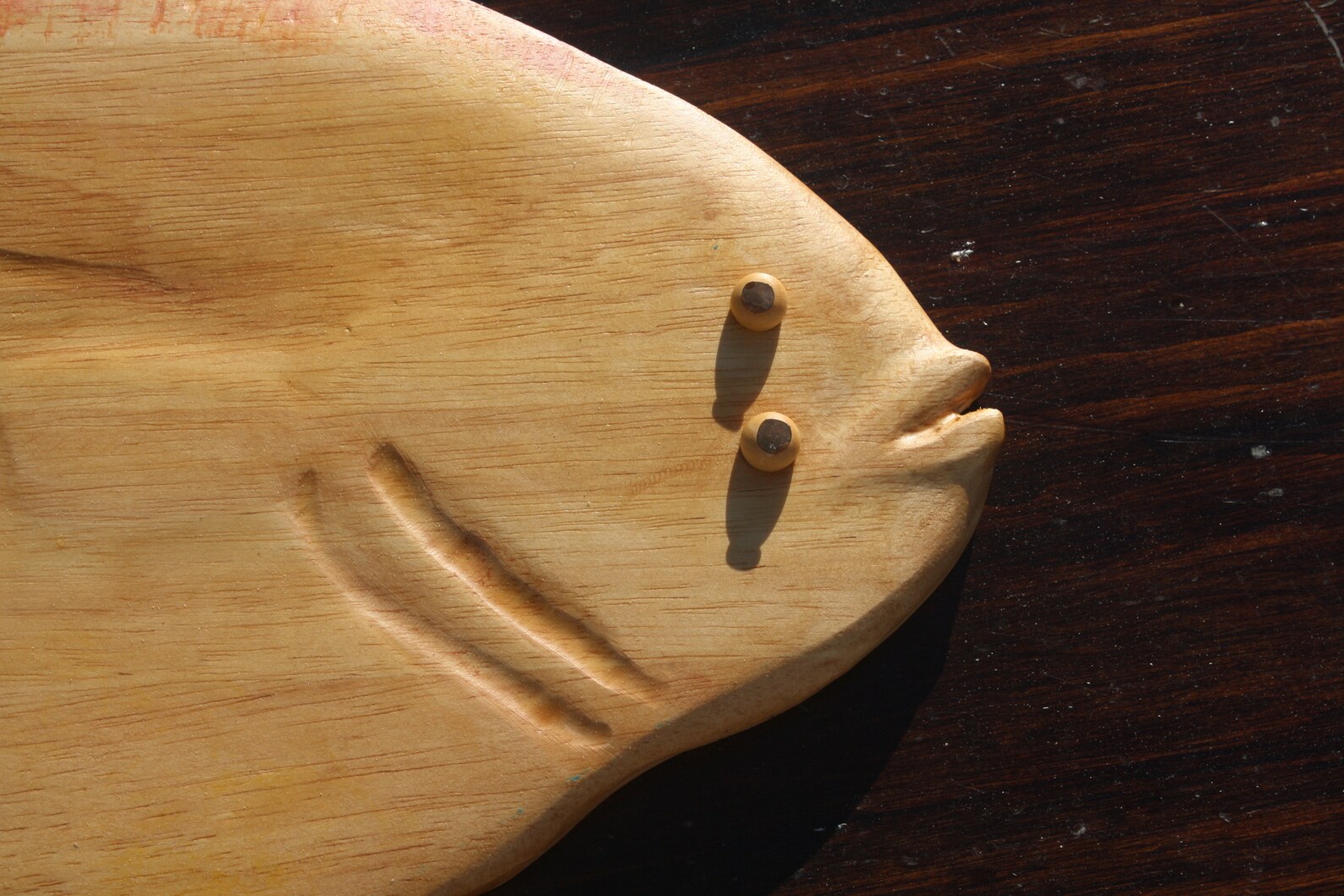 26 Inch Carved Wooden Flounder - Etsy