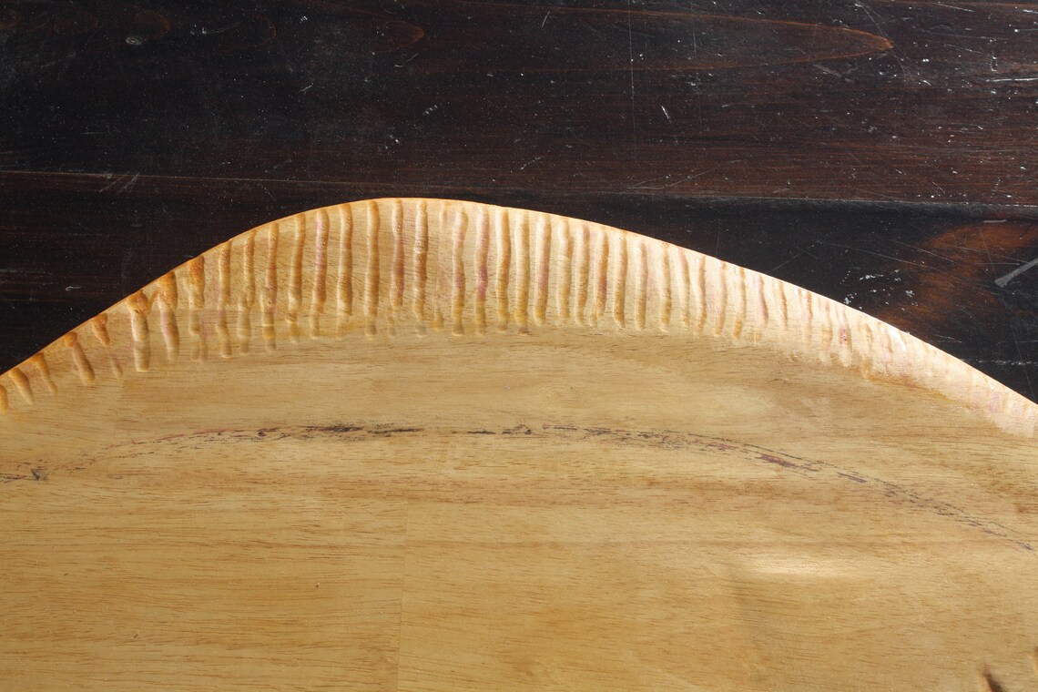26 Inch Carved Wooden Flounder - Etsy
