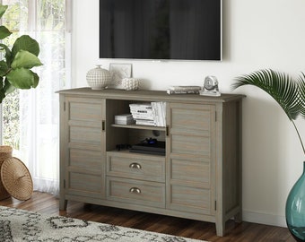 Distressed Tv Stand - Etsy