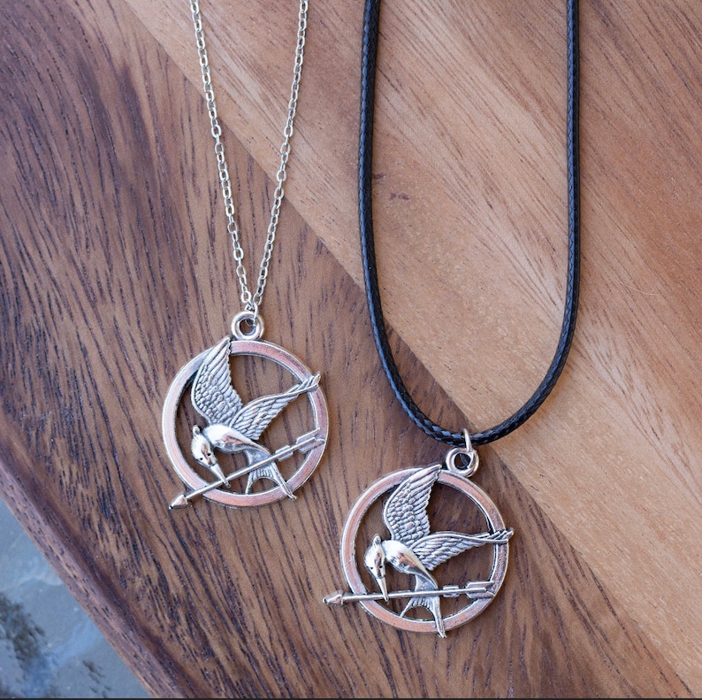 Hunger Games Merch, Mockingjay Necklace - Etsy