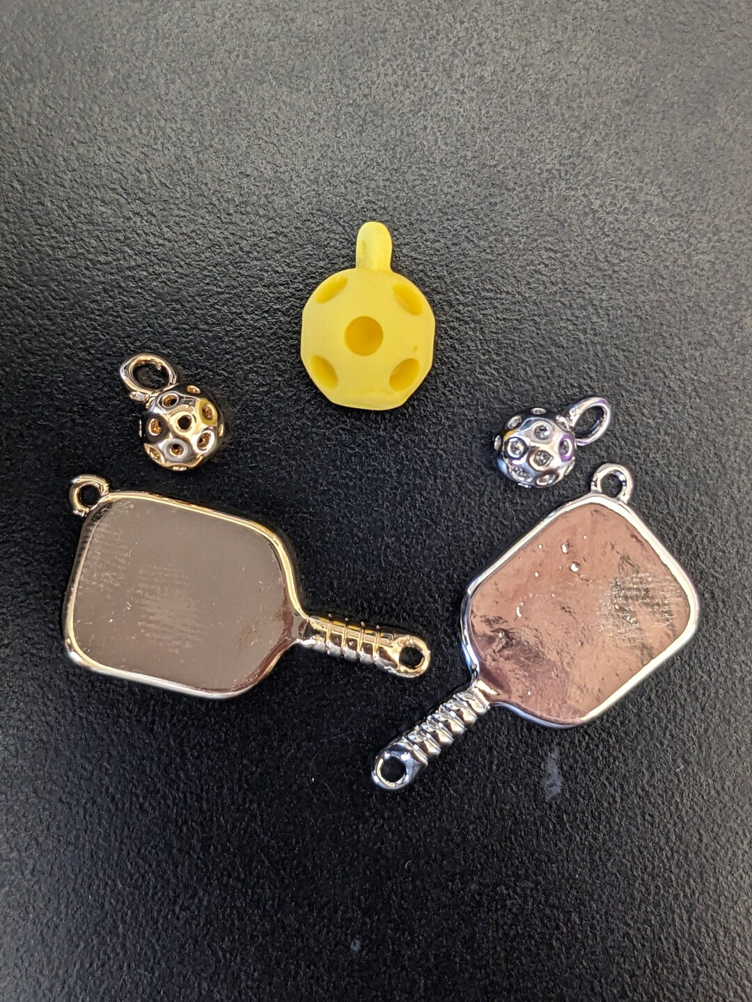 Pickleball Charms for DIY Jewelry - Etsy