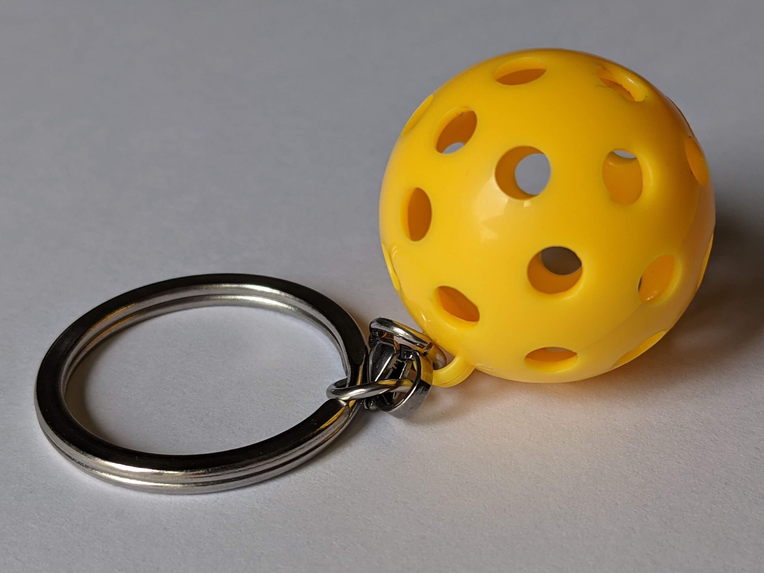 Pickleball keychain | Etsy