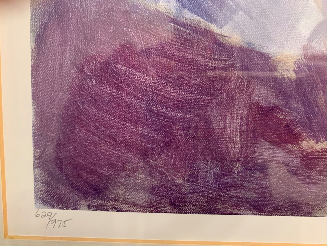 Barbara A. Wood Signed-numbered Limited Edition 629/975 Lithograph - Etsy