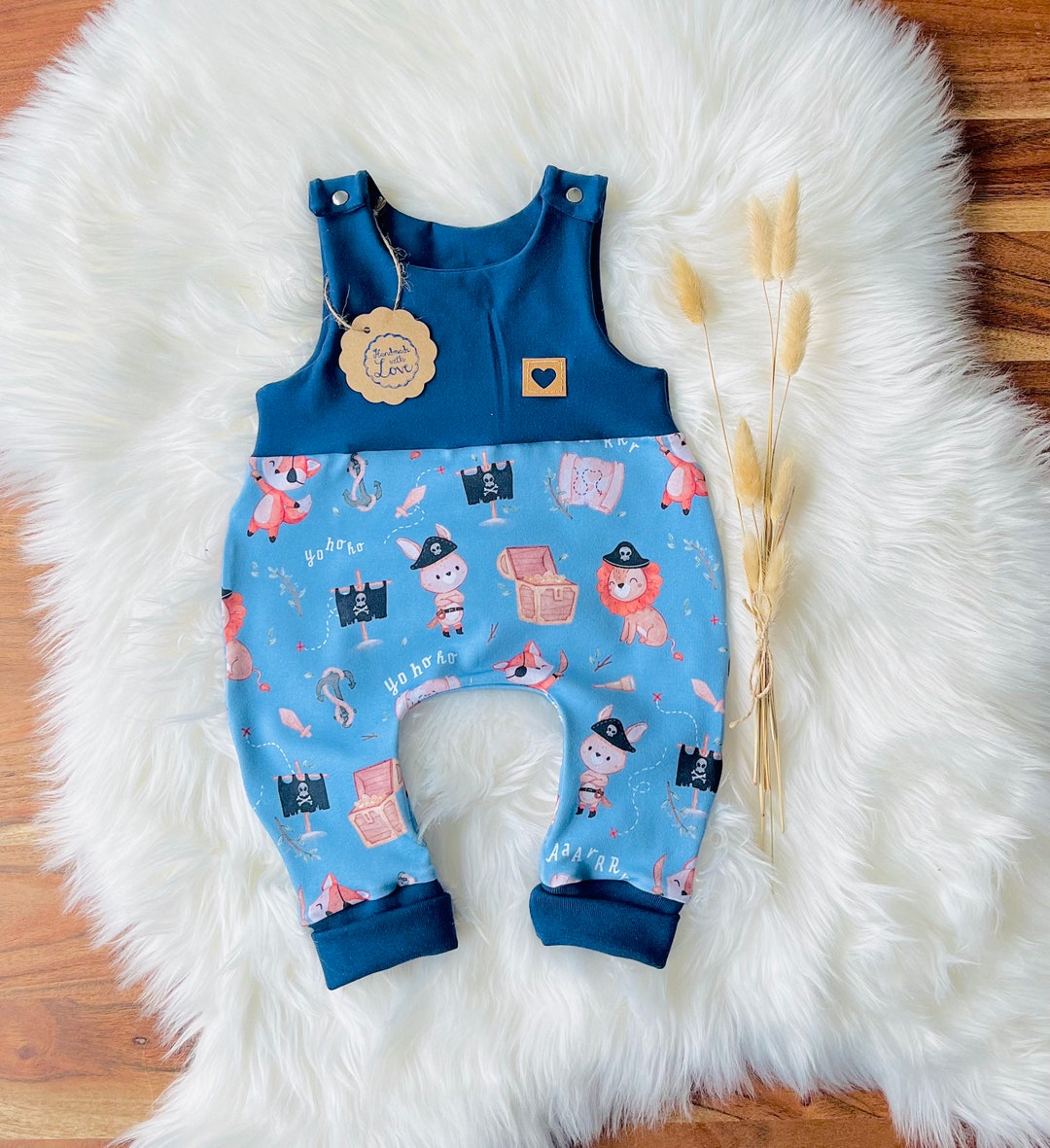 Creeper Baby Boy Pirate Animals - Etsy