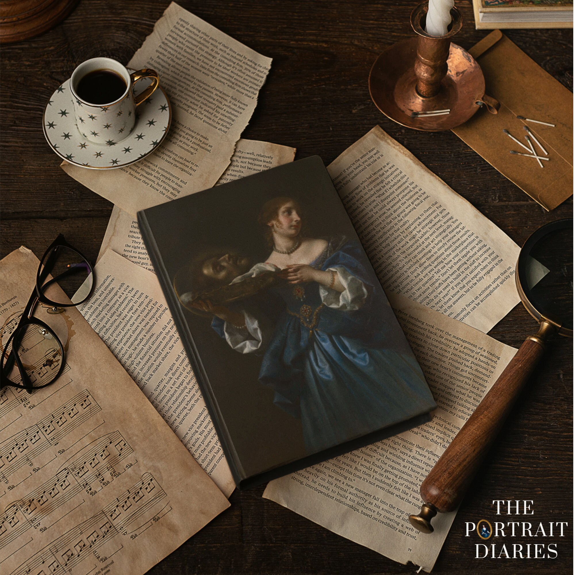 Dark Academia Creepy Hardback Notebook / Vintage Oil Painting - Etsy UK